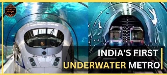 Kolkata Created History With Trial of Underwater Metro Train